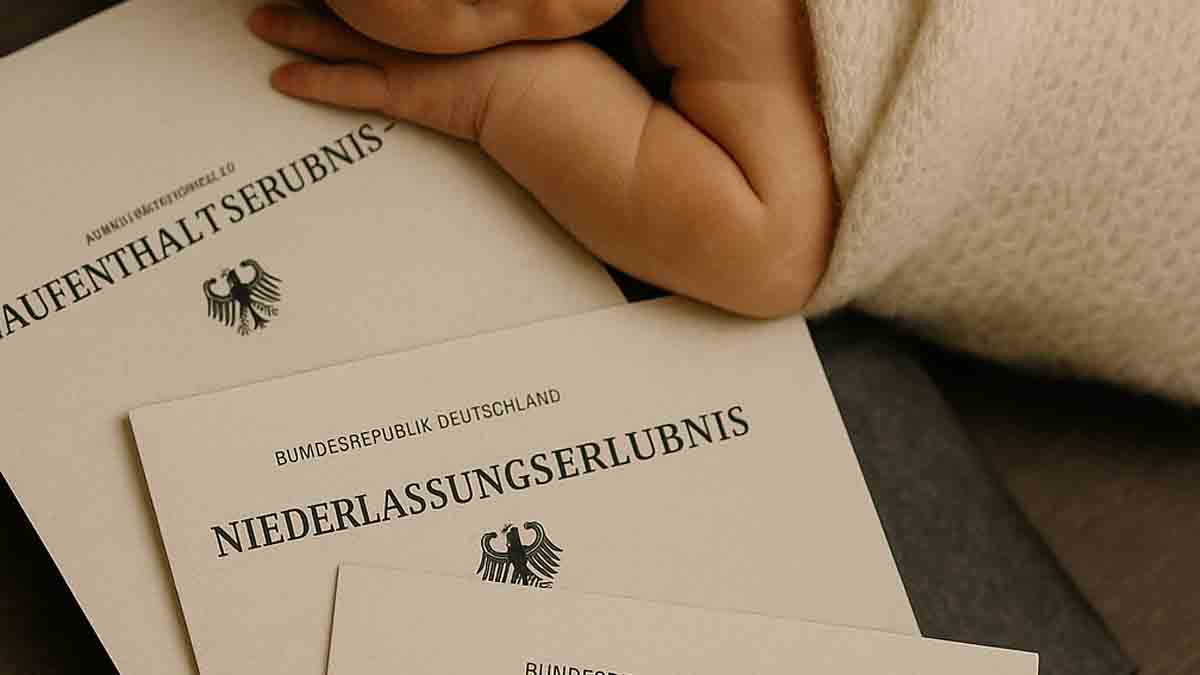 Sinh con tại Đức: Quyền cư trú của trẻ được cấp như thế nào theo § 33 ...